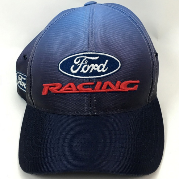 Ford | Accessories | Ford Racing Gradient Strapback Hat Adult Osfa ...